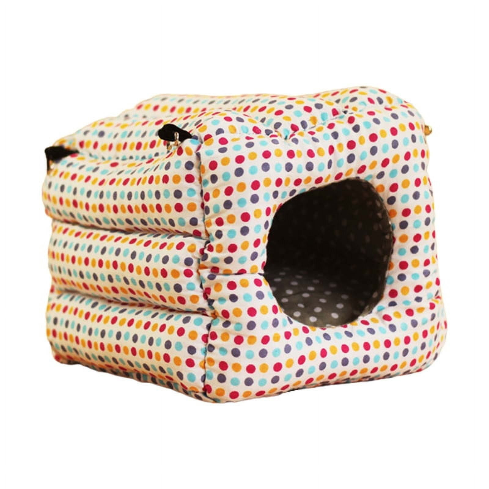 ZPAQI Parrot Hammock Plush Hideaway Hanging Tent for Budgies Parakeets ...