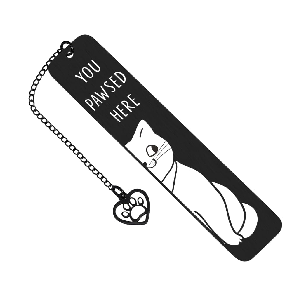 ZPAQI Pendant Bookmarks Cats Bookmarks Book Page Divider for Teacher ...