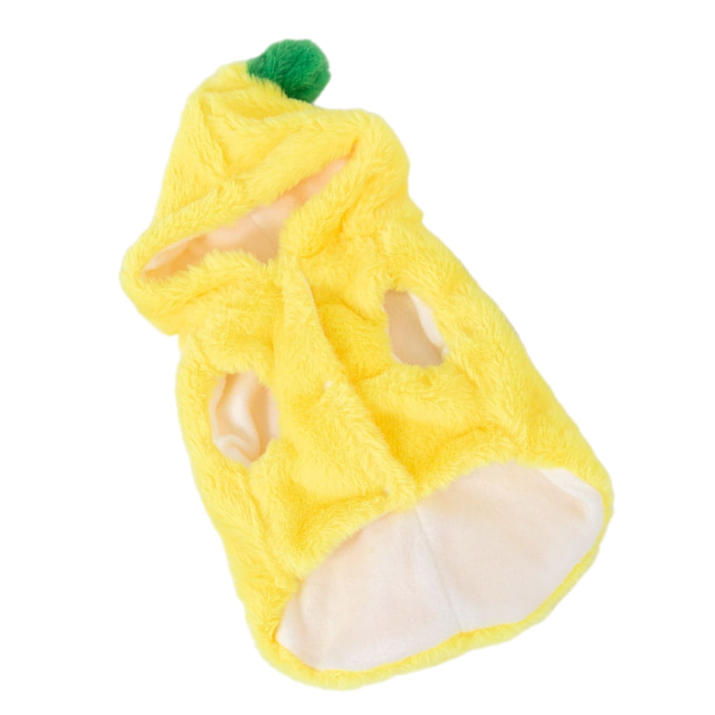 ZPAQI Pet Banana Outfit Halloween Stage Props Dog Costume Theme Party ...