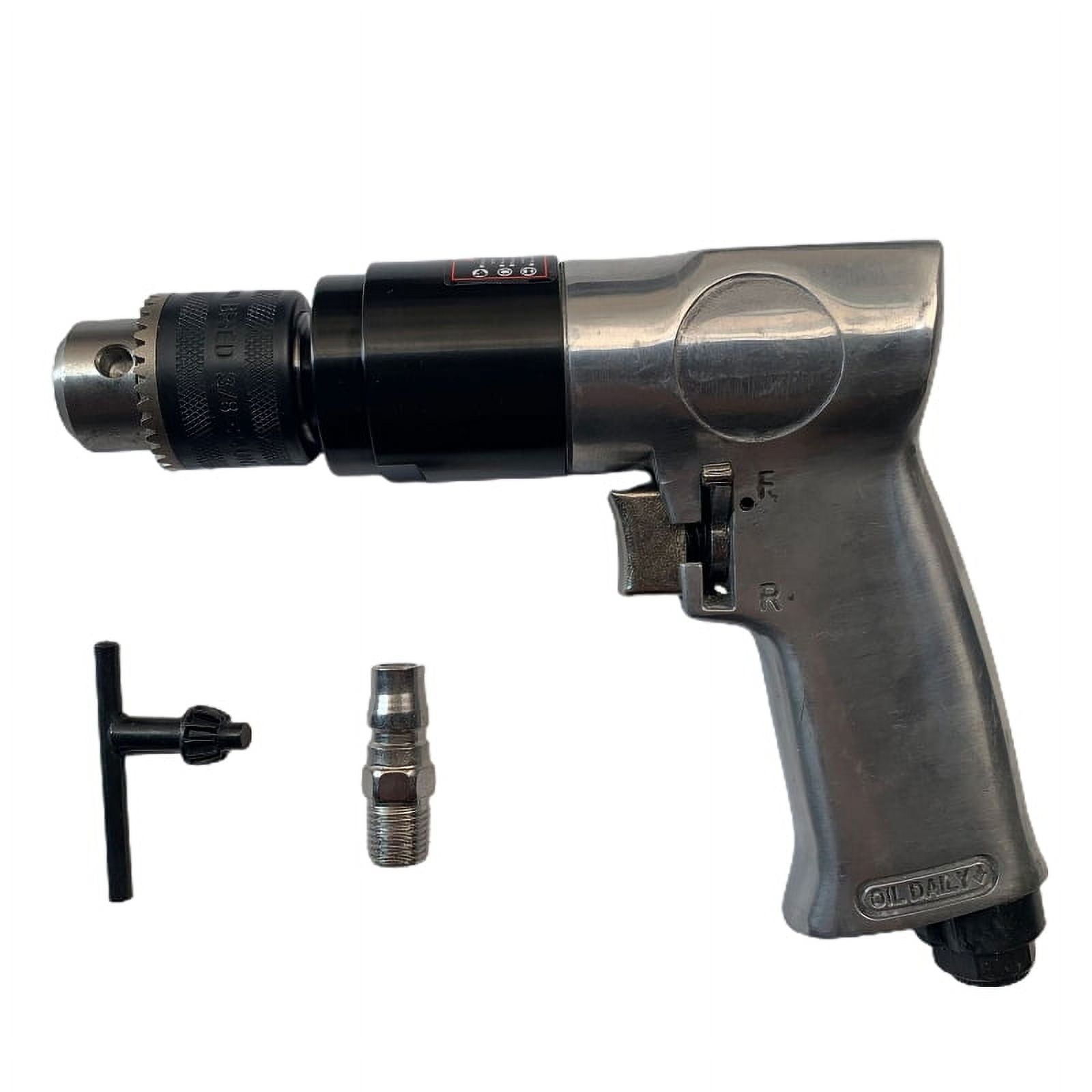 ZPAQI Pneumatic Drill Industrial Grade 10mm Pneumatic Drill 13mm Gun Type 1800 RPM - Walmart.com
