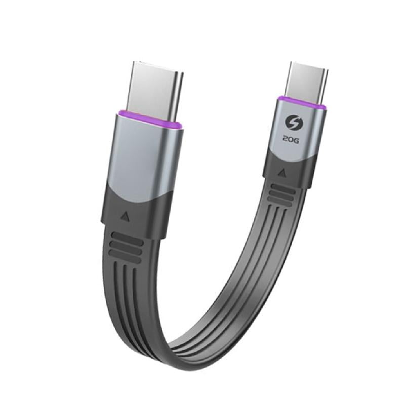 ZPAQI Pocket Size USB4 Data Cable 15cm Length, Soft FPC Flexibility ...