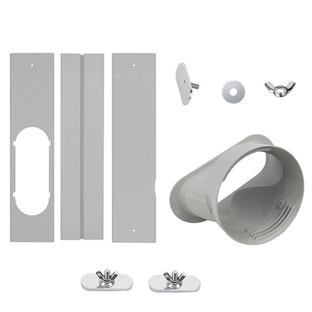 ZPAQI Portable Air conditioner Window Kit Adjustable Vertical ...