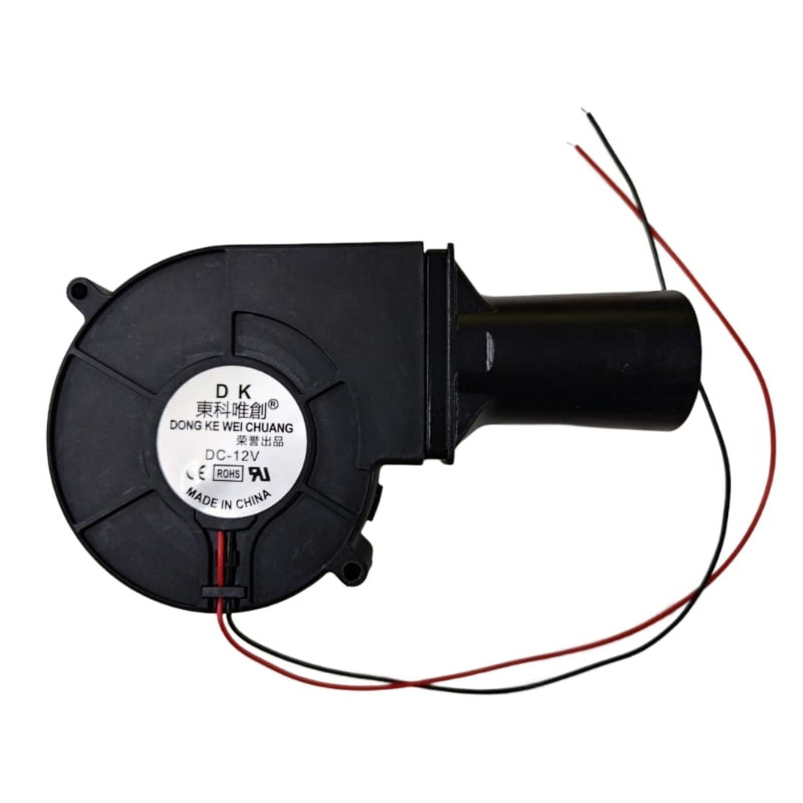ZPAQI Portable BBQ Fan 9733 for DC 12V 2A 5600R/Min Air Turbo Blower ...