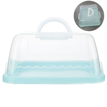 Durable Cake Serving Tray Keeper with Lid, Storage Container & Covered ...