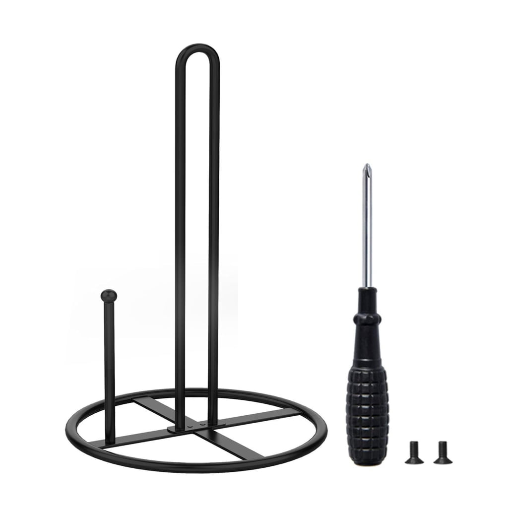 ZPAQI Practical Metal Paper Roll Dispenser Space saving Tissue Storage ...