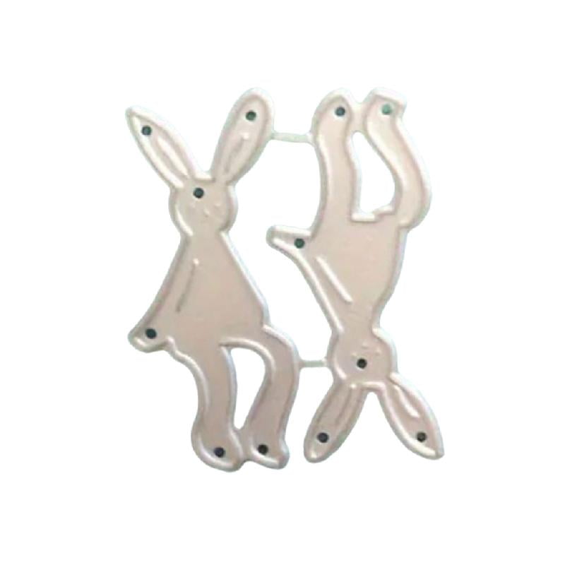 ZPAQI Rabbits Shape Die Cut Tree Die Cut Metal Templates Carbon Steel ...