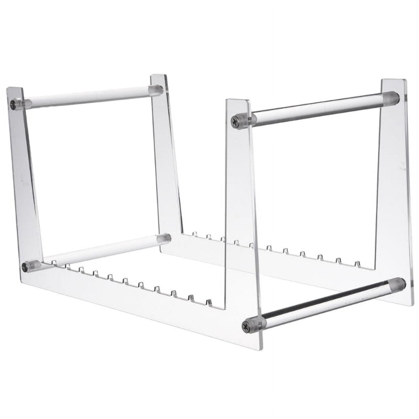 ZPAQI Record Display Stand Portable Book Album Display Stand Organizer ...