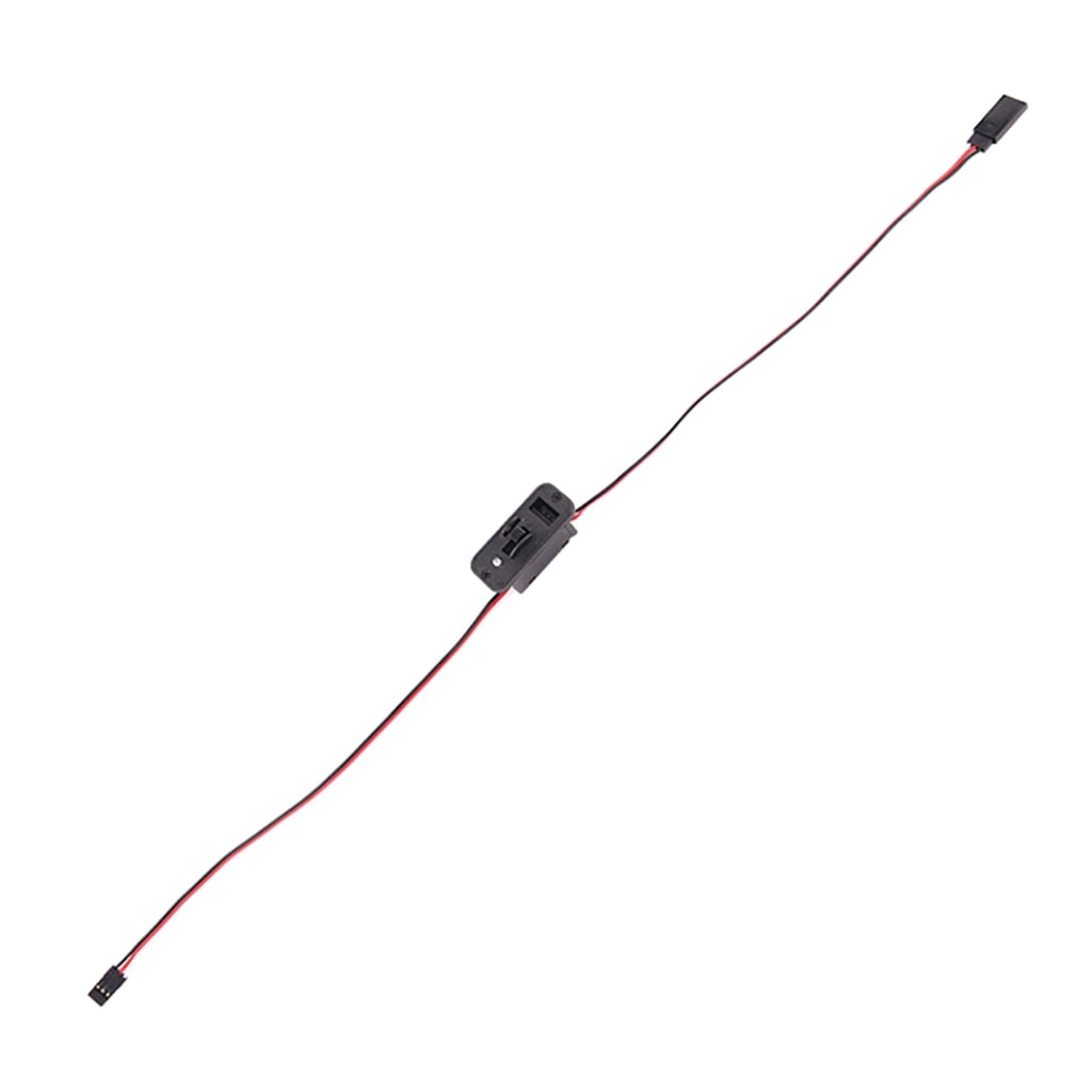 ZPAQI Remote Control TOC Switches Futaba Style Extension Cable With LED ...