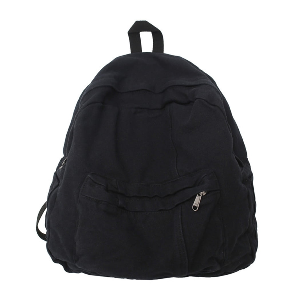 ZPAQI Retro Style Canvas Rucksack Backpack for School Work and Outdoor ...