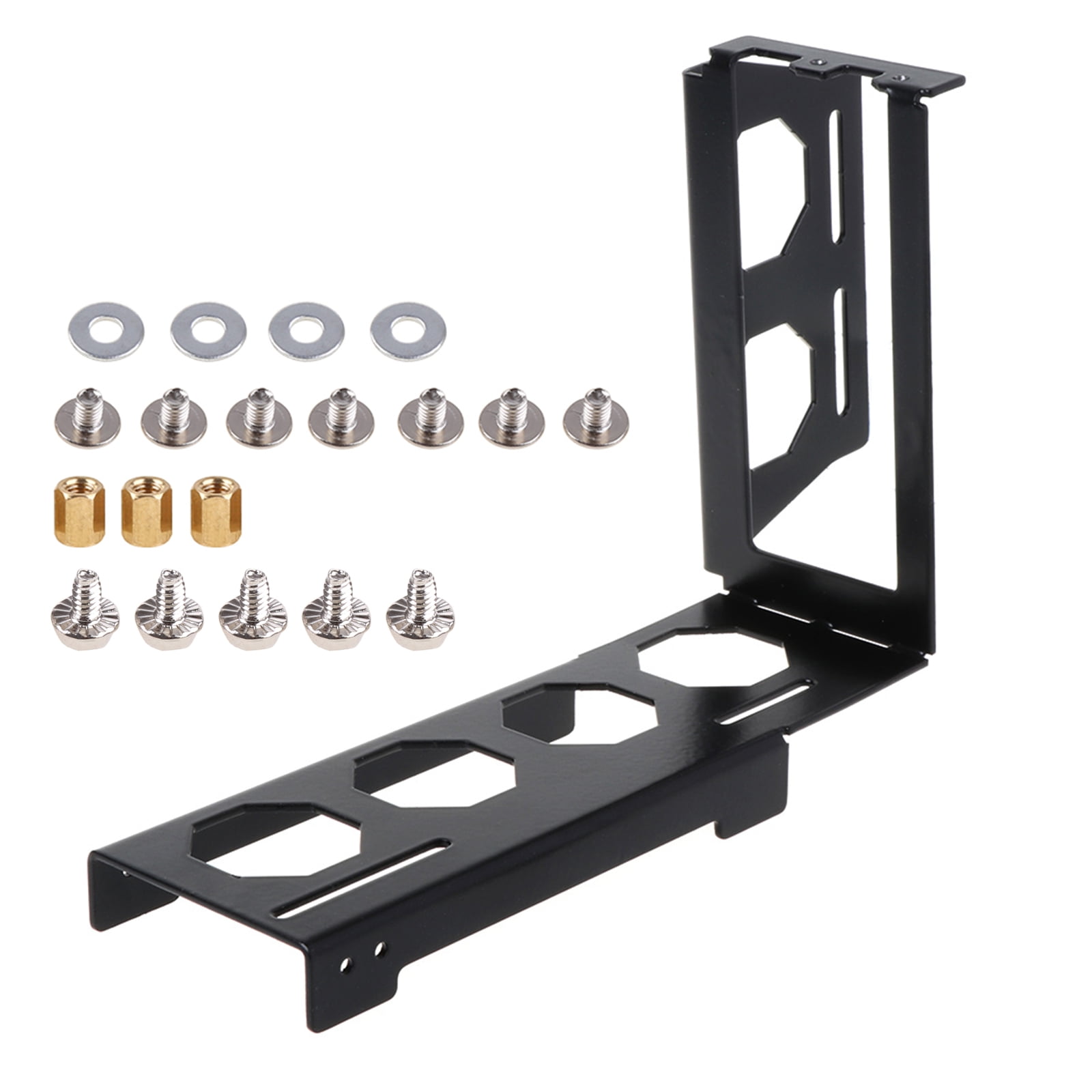 ZPAQI Riser PCI-E Graphics Card Vertical Bracket Holder PCI-E 16x x16 ...