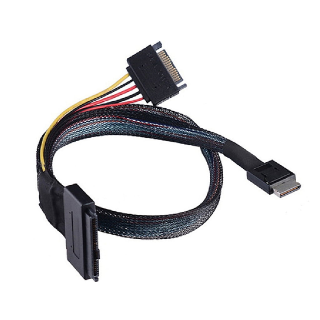 ZPAQI SFF-8611 4I to SFF-8639 External Adapter with 15 Pin Port for ...