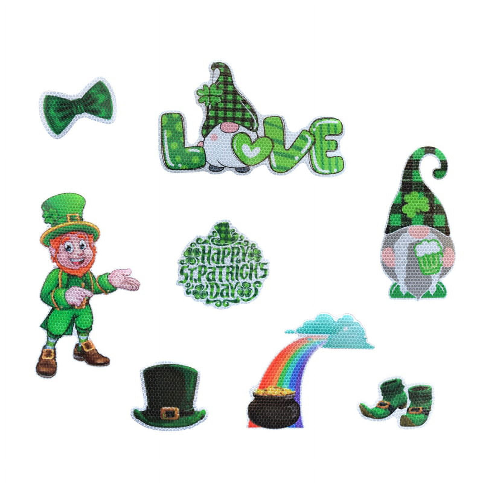ZPAQI Saint Patrick's Day Dwarf Faceless Doll Refrigerator Magnets ...
