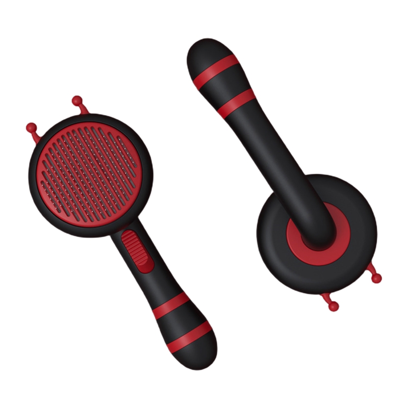 ZPAQI Self Cleaning Brush for Grooming Gentle Remove Shedding Tangled ...