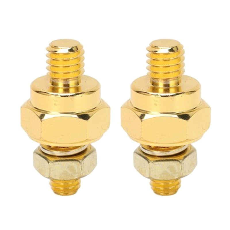ZPAQI Short Side Post Mount Brass Battery Terminal Adapters Side Post ...