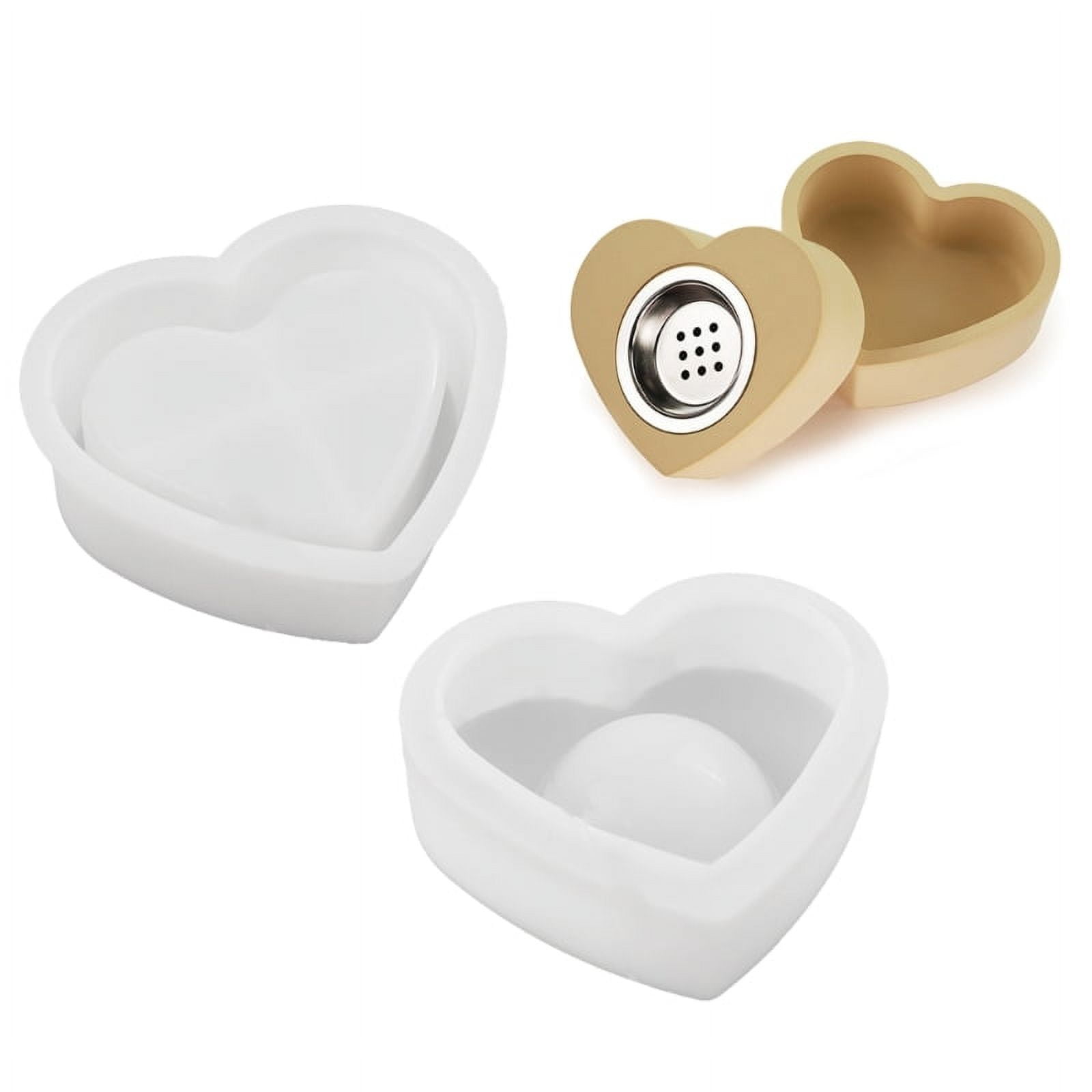 ZPAQI Silicone Case Molds for DIY Incenses Warmer, Epoxy Resin Casting ...