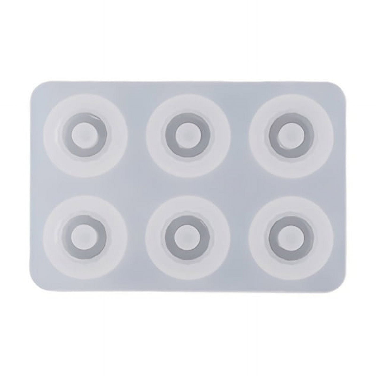 ZPAQI Silicone Mold For Jewelry Making Beads With Hole Epoxy Resin ...