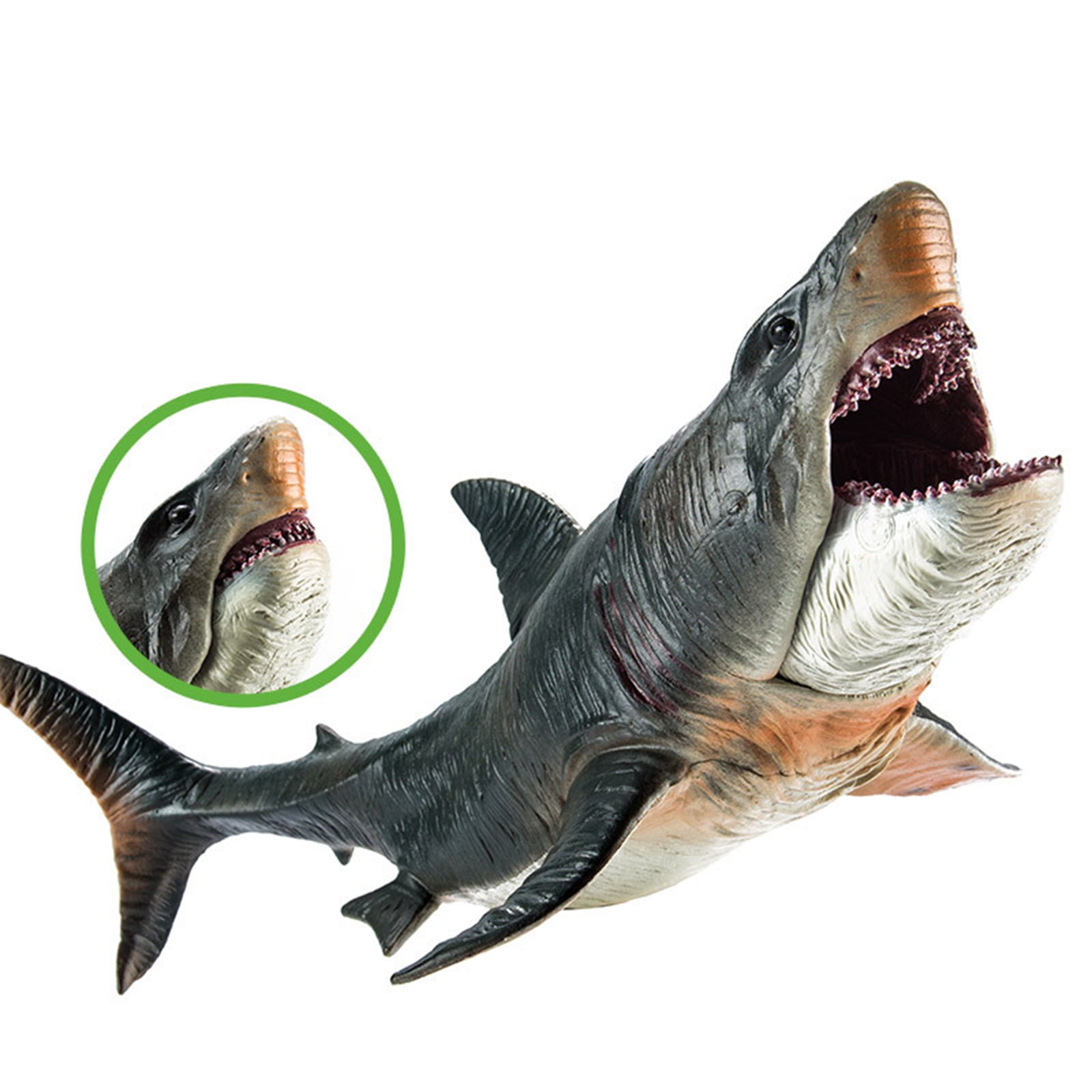ZPAQI Simulated PVC Made Ocean Megalodon Toy Present Funny Toys ...