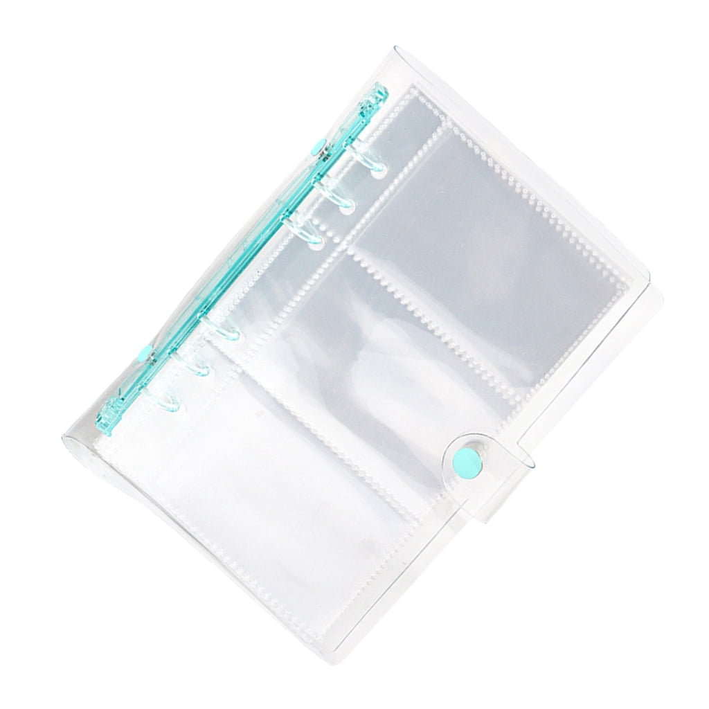 ZPAQI Small Clear Photo Sleeves Clear Inner Page Photo Album For ...