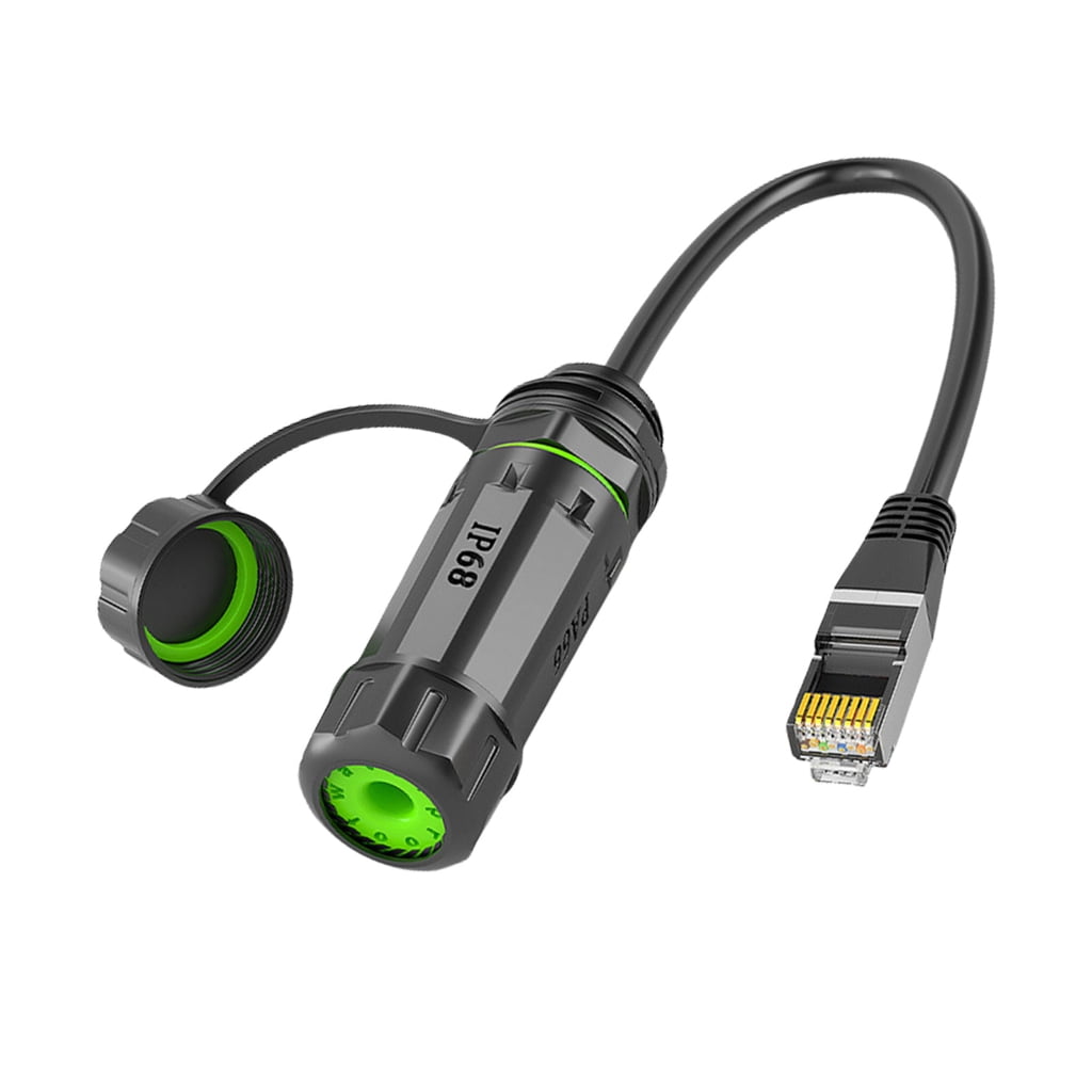 ZPAQI Speed Data Transfer RJ45 Coupler Ethernet Cable Extender Weather ...
