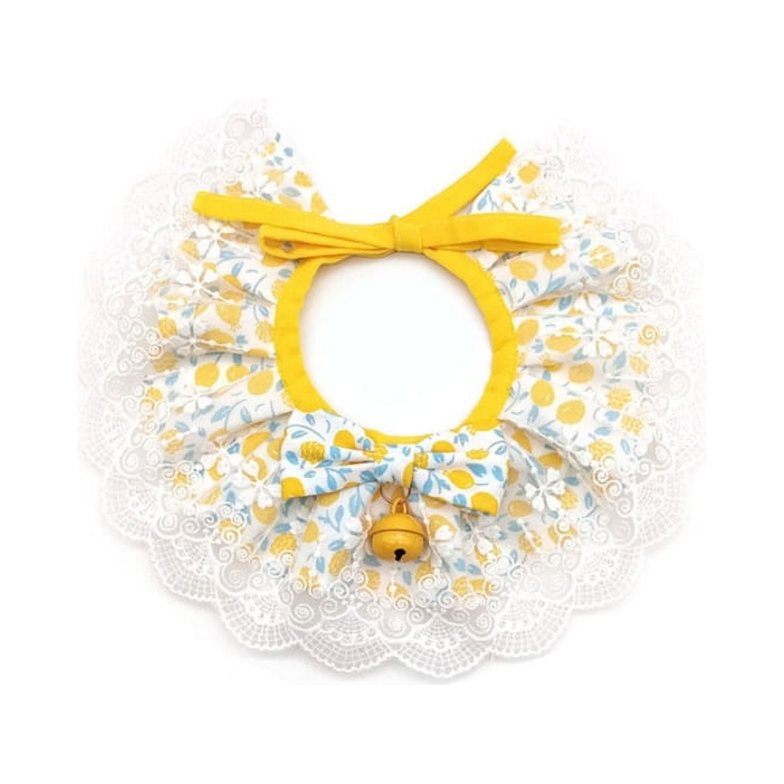 ZPAQI Spring Summer Pet Neckerchief Sweet Print Cat Outdoor Burp-Cloth ...