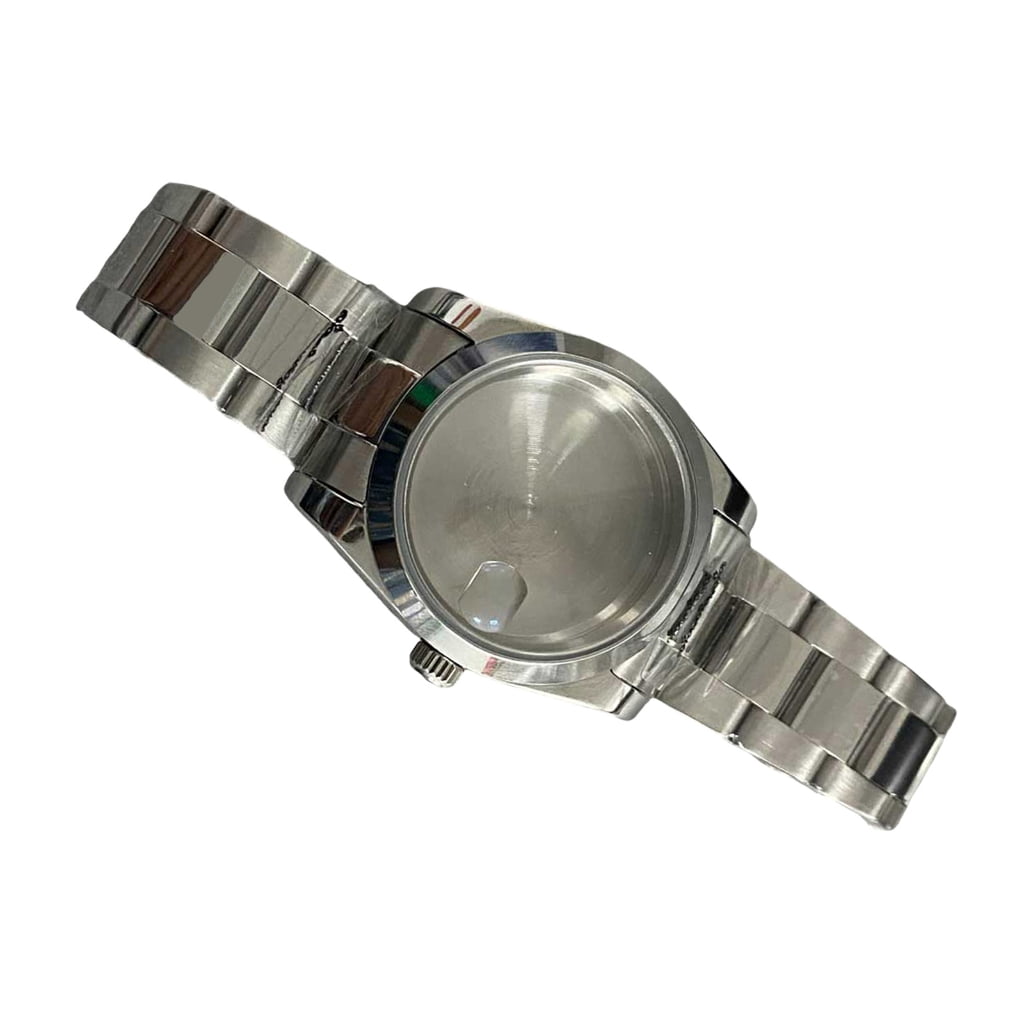 ZPAQI Stainless Steel Watch Bezel and Metal Band Fashion Men Watch Case ...