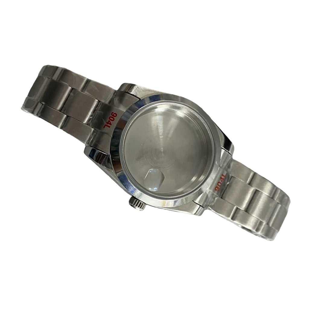 ZPAQI Stainless Steel Watch Bezel and Metal Band Fashion Men Watch Case ...