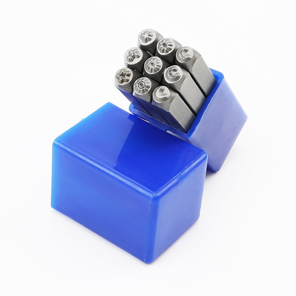 ZPAQI Steel Stamping Tool for Stamping Metal Leather Wood Jewelery ...