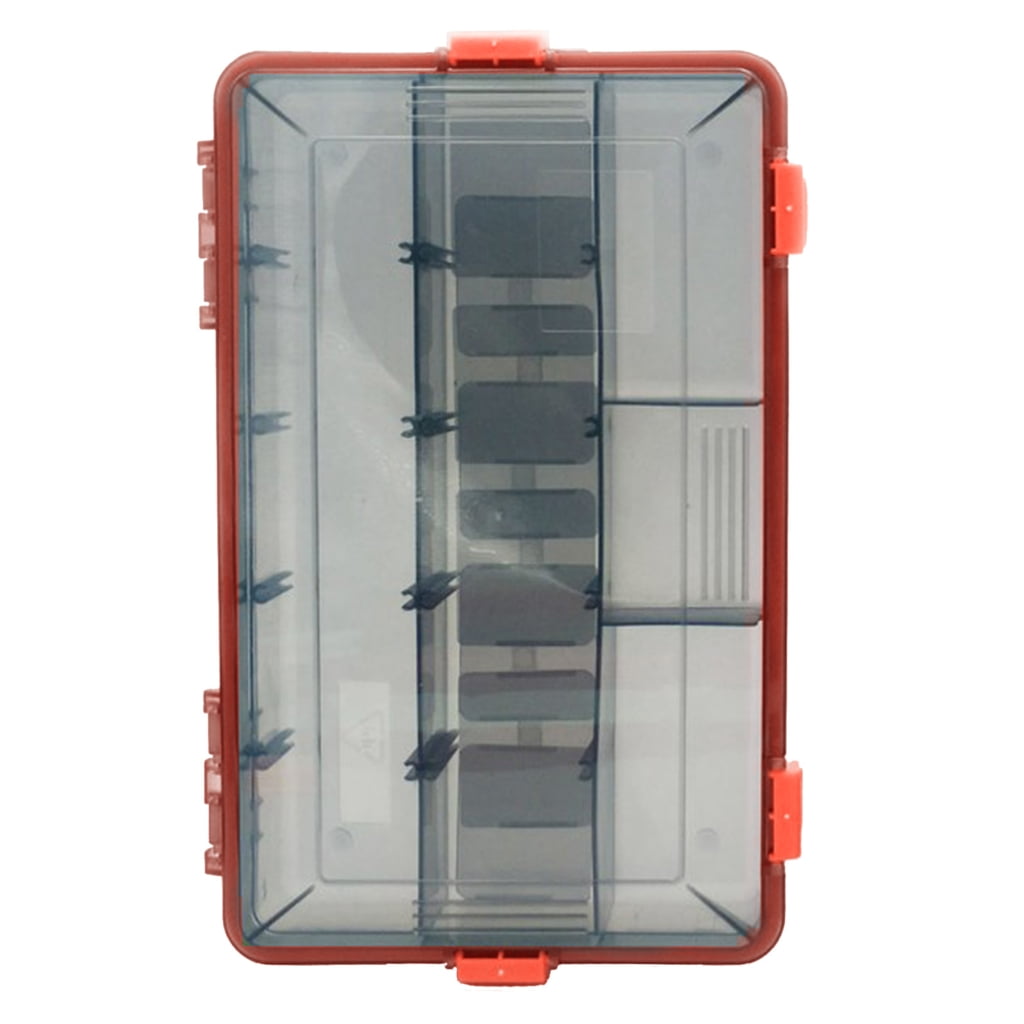 ZPAQI Tackle Organizer Sun-Protections Fish Lure Storage Box with ...