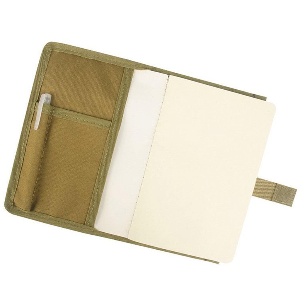 ZPAQI Tactically Notebook Cover Outdoor Log Book Cover Hiking Journal ...