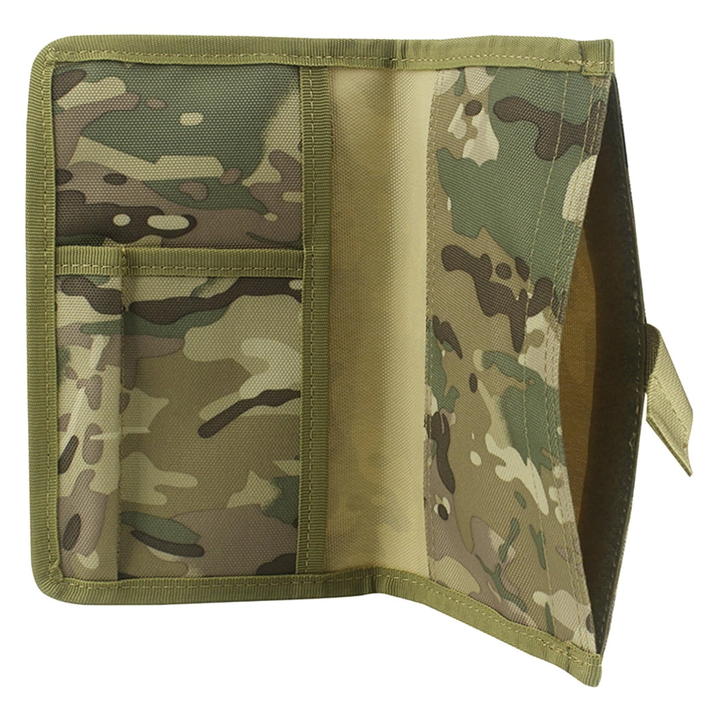 ZPAQI Tactically Notebook Cover Outdoor Log Book Cover Hiking Journal ...