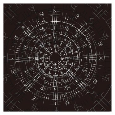 Astrology Tarots Table Altar Cloth Metaphysical Board Game Mat ...