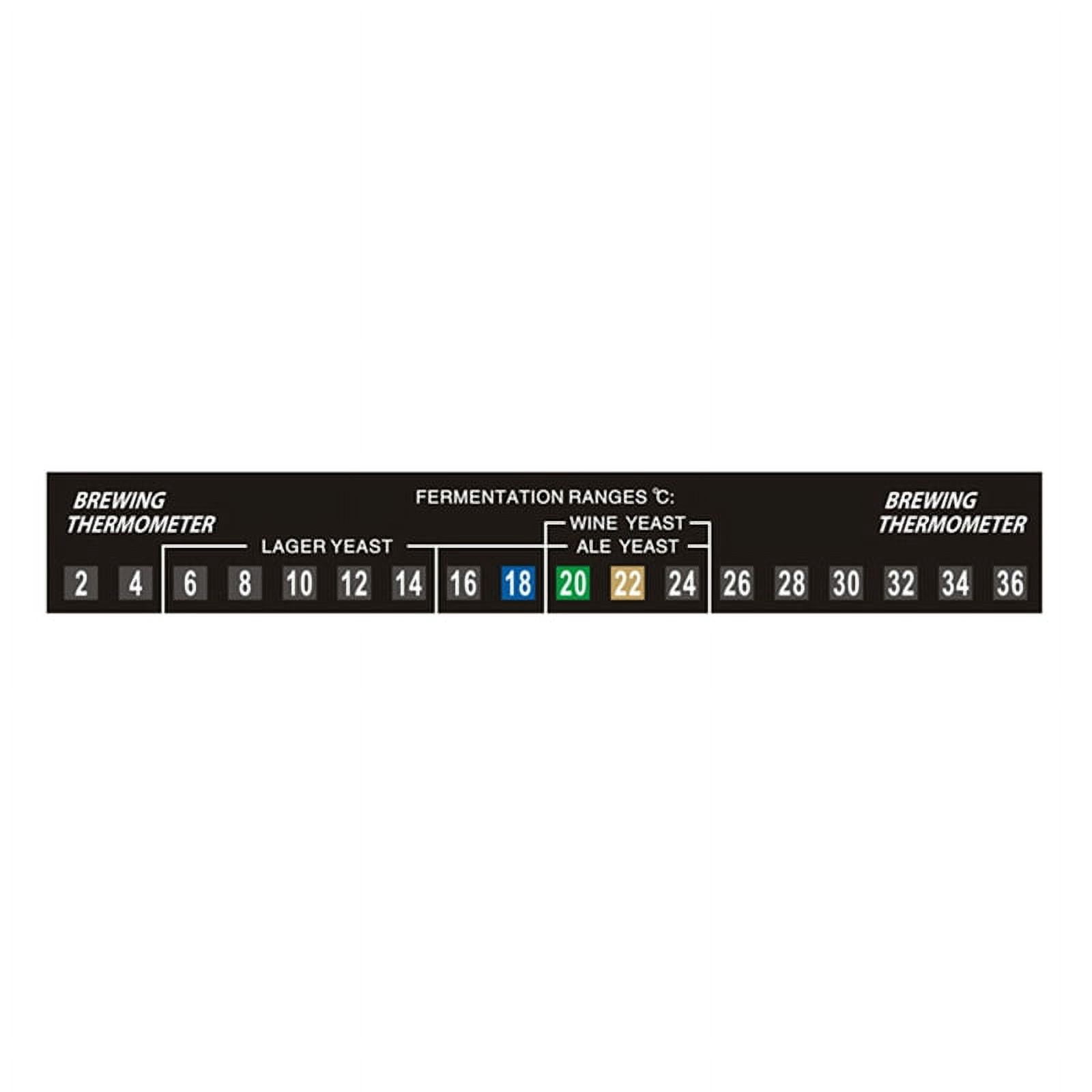 ZPAQI Temperature Sticker Brewing Thermometer Strip Adhesive ...