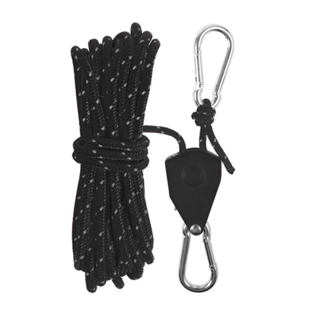 ZPAQI Tent Rope Hanger for Wind Rope Tent Fixed Pulleys Tensioner ...