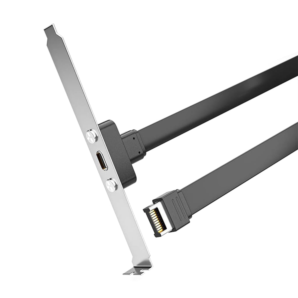 ZPAQI USB 3.1 TypeE to Type C Front Panel Cable 10Gbps Fast Speed with ...