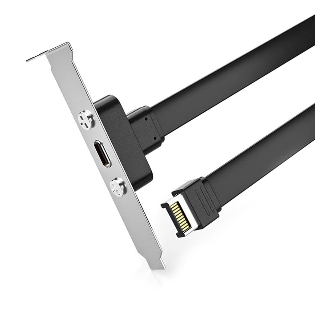 ZPAQI USB 3.1 TypeE to Type C Front Panel Cable 10Gbps Fast Speed with ...