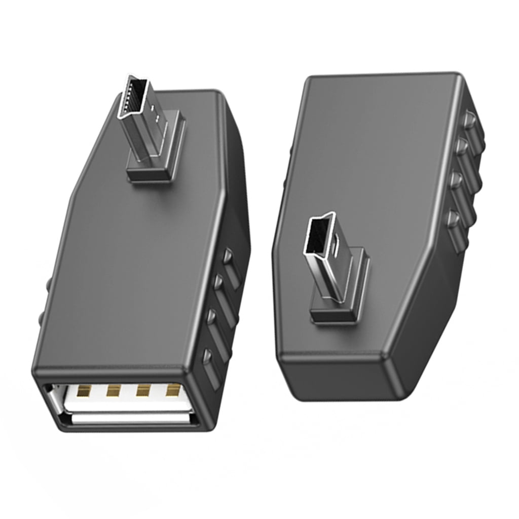 ZPAQI USB 5Pin Male to USB Female OTG Adapter 480Mbps Data Adapter for ...
