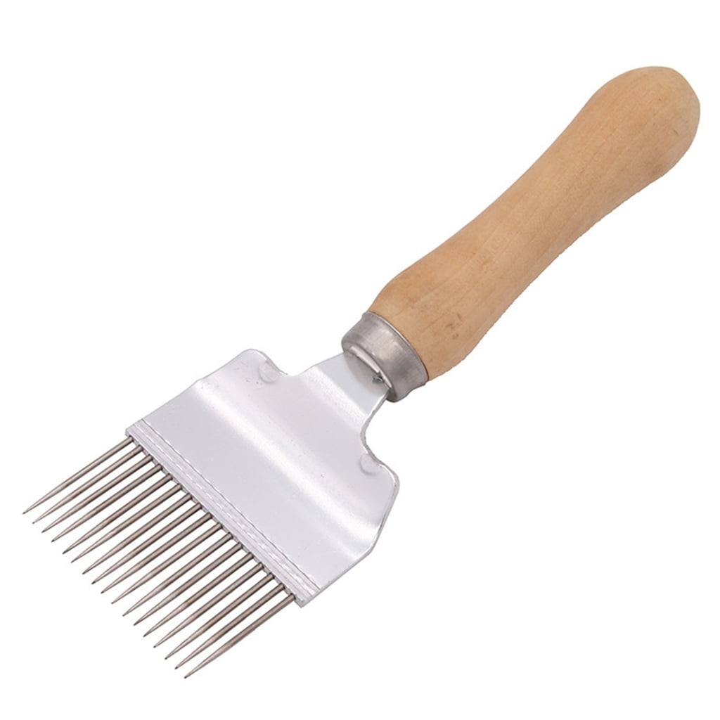 ZPAQI Uncapping Fork Beekeeping Honeys Fork Shovel Tool with Wooden ...