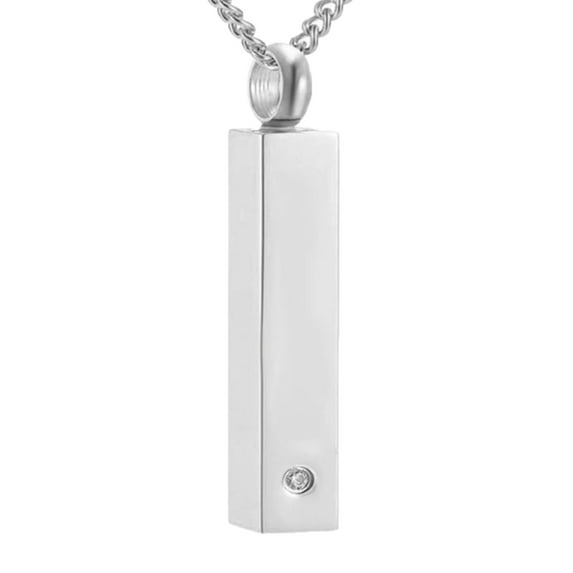 ZPAQI Unique Studded Ashes Container Locket Cremation Neck Jewelry ...
