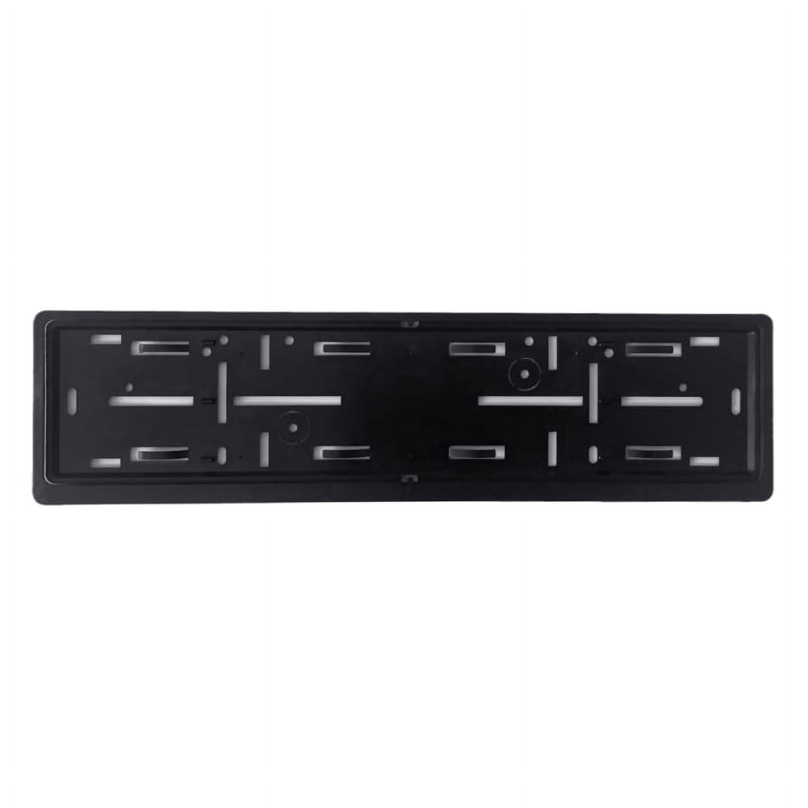 ZPAQI Universal European License Plates Holder Mounting Adapter Bumper ...