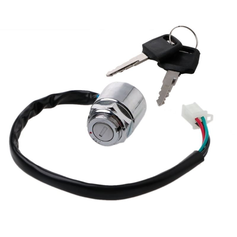 ZPAQI Universal Kill Stop Engine Switch Push Button 4 Wires Switch for ...