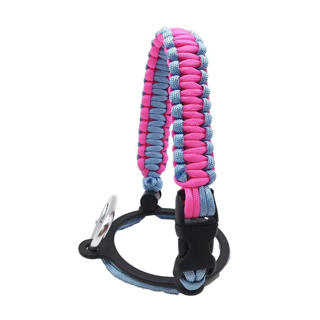 ZPAQI Water Bottle Strap Paracord Handle with Safety Cord, Water Bottle ...