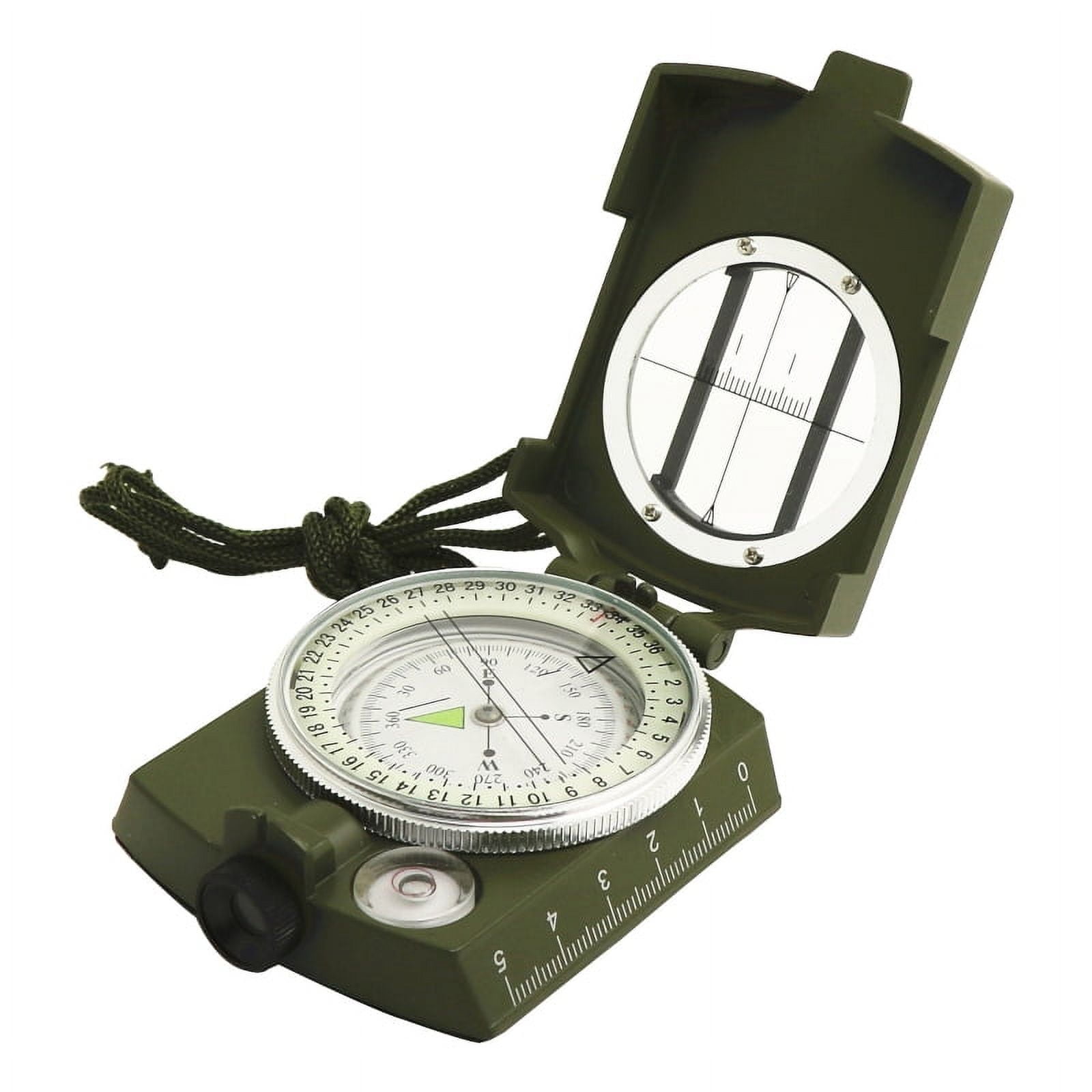 ZPAQI Waterproof Navigation Compasses,Military Lensatic Sighting ...