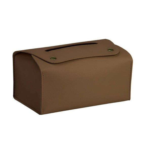 ZPAQI Waterproof Tissue Box Tissues Container PU Leather Paper Towel ...