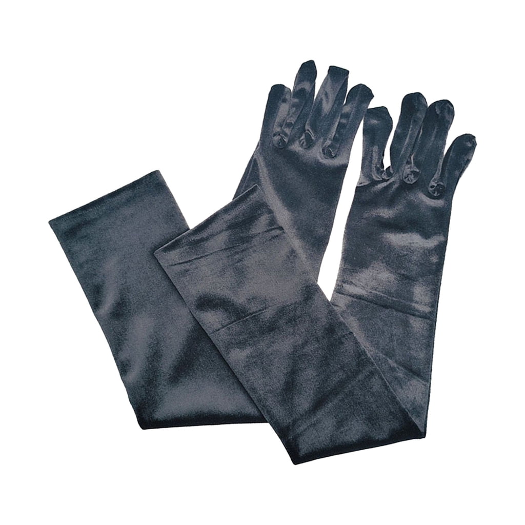 ZPAQI Wedding Gloves Proms Gloves for Operas Stage Shows Evening Dinner ...
