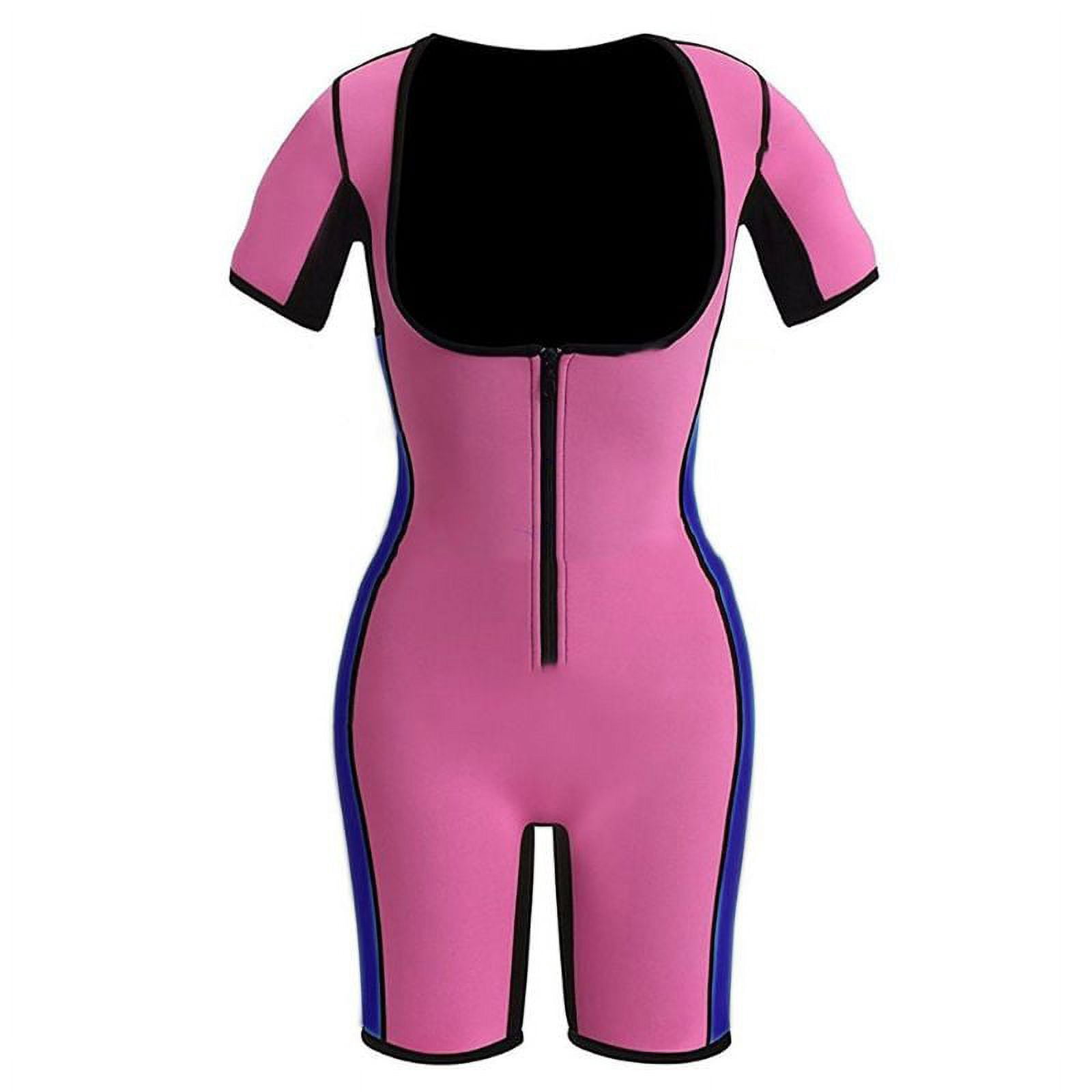 ZPAQI Women Full Body Shaper Slimming Sauna Suit Sexy Zip Corset ...