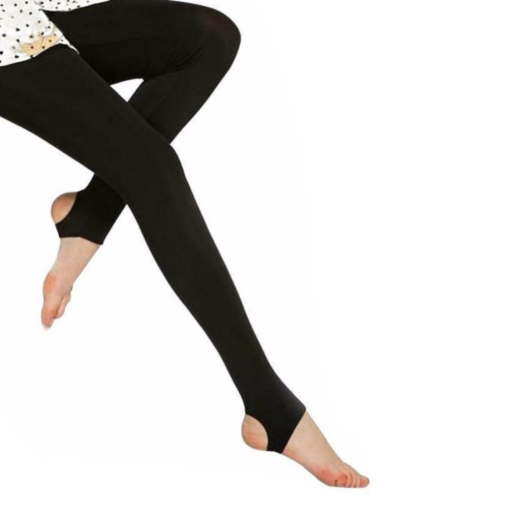 ZPAQI Womens High Waist Stretchy Thicken Velvet Tights Warm Solid Color ...