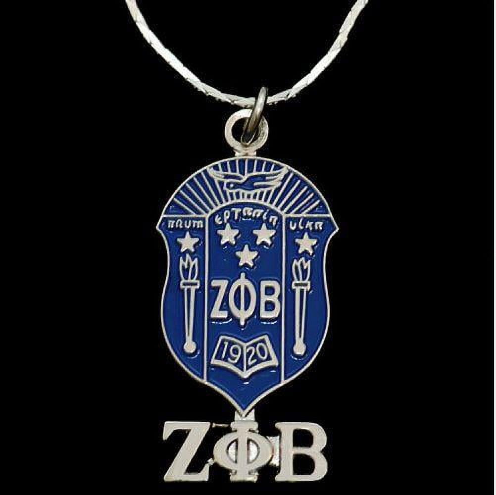 ZPB 1"T Shield Pendant W/Chain - Walmart.com