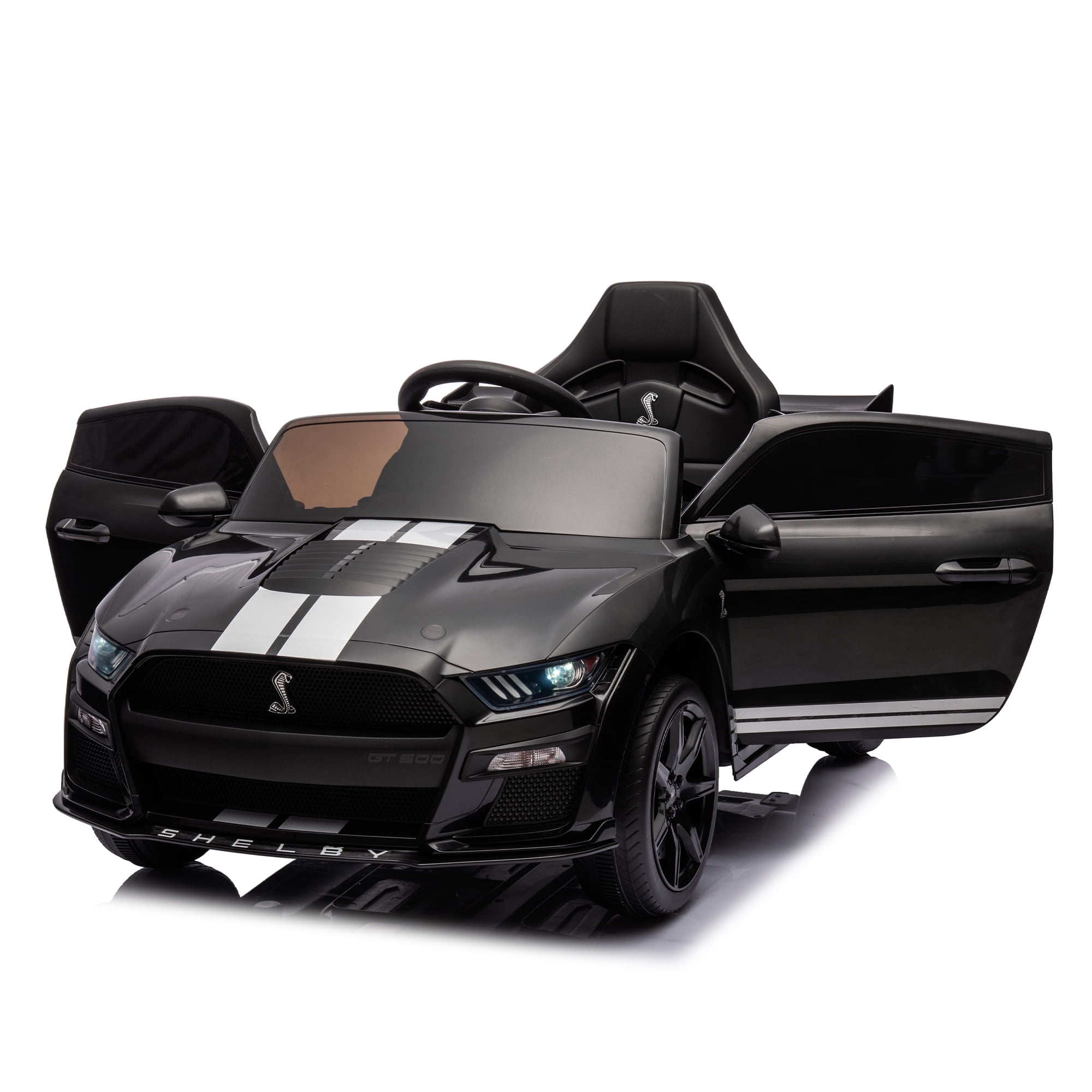 ZPL 12V Kids Ride Electric Car Toy with Remote Control 3-Speed Riding ...