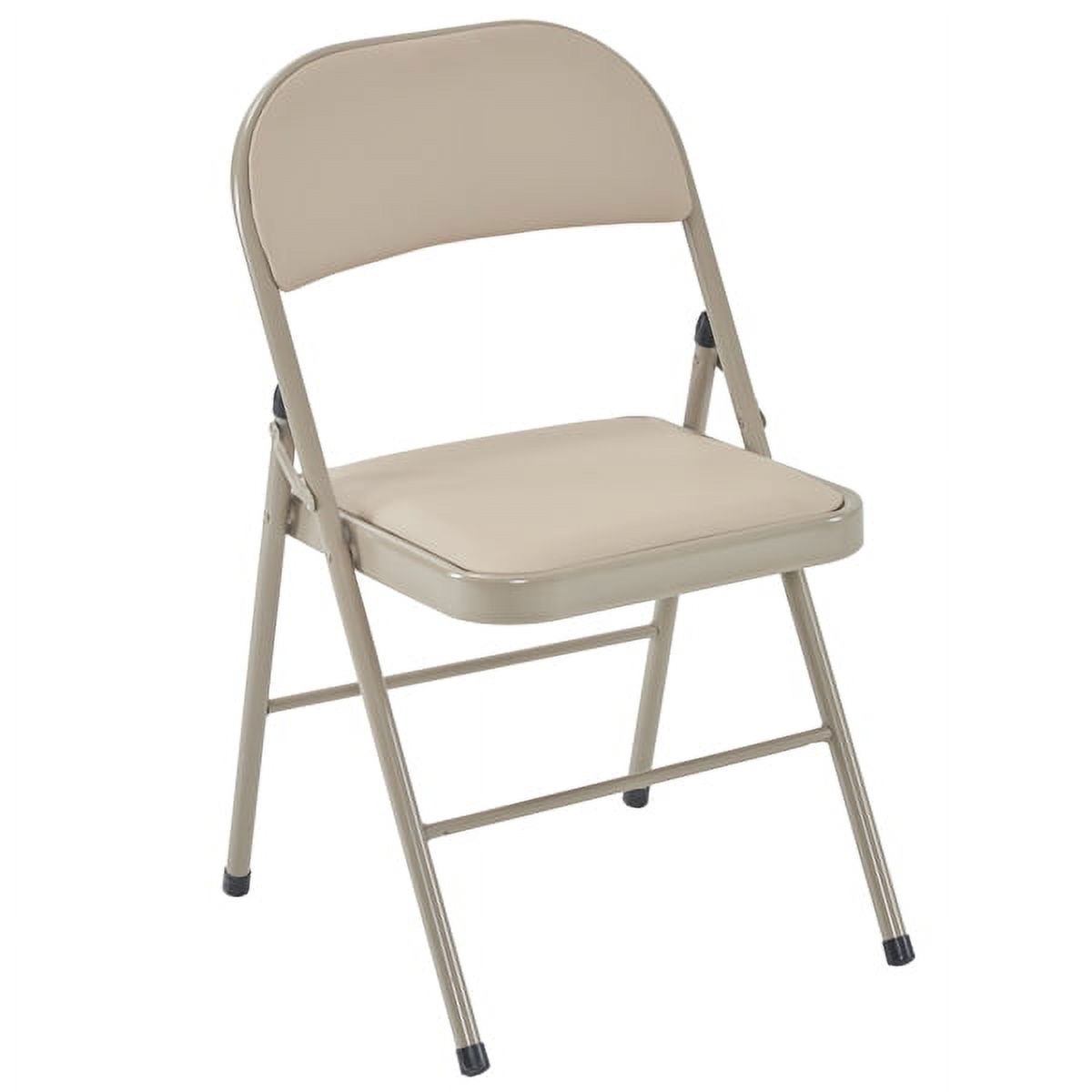 ZPL 4 Pack Folding Chairs, Elegant Foldable Chair with Cushion and ...