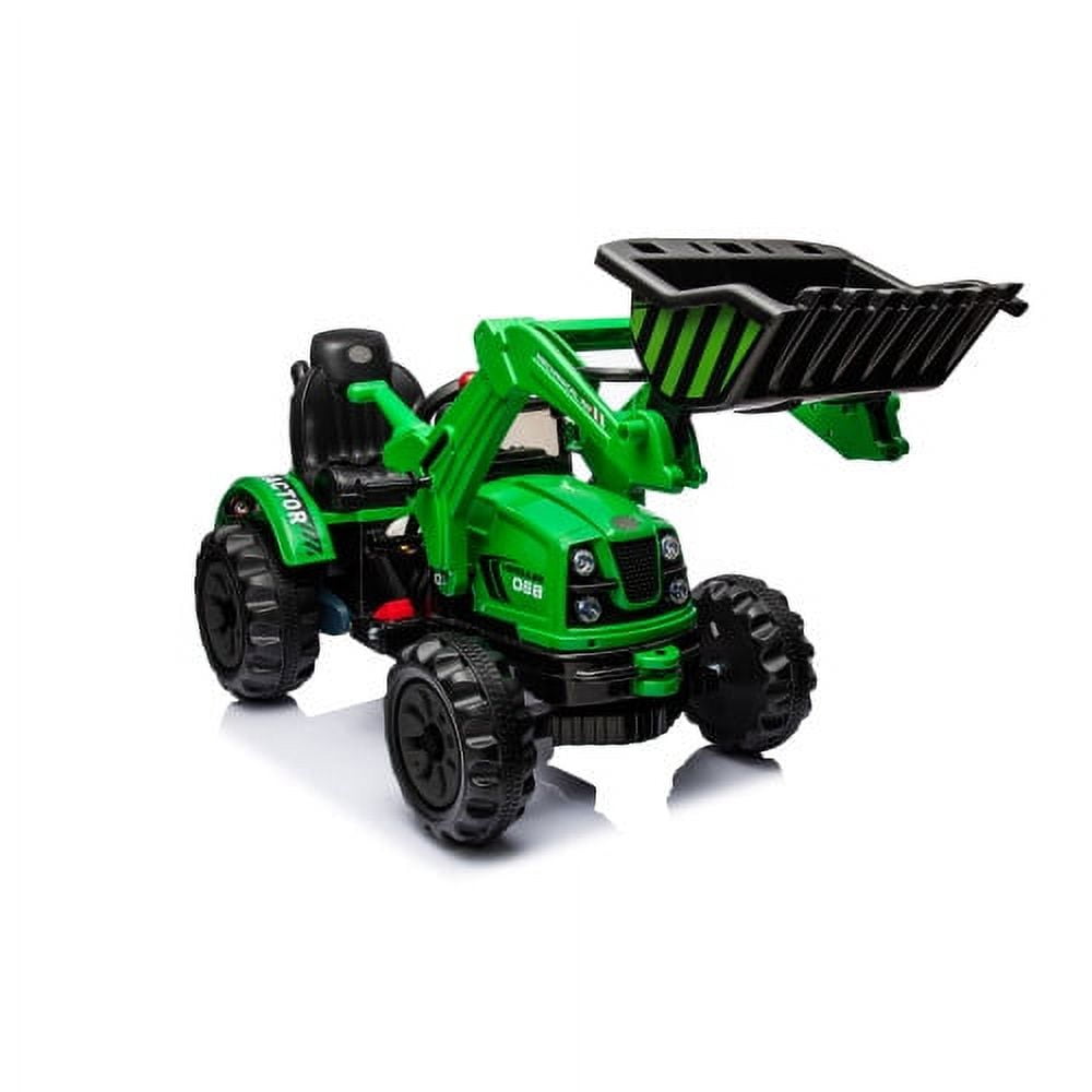 ZPL Kids Ride-on Excavator, Kids Digger Ride on Truck with Horn, 12V ...